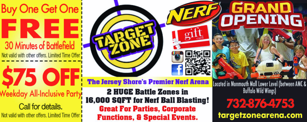 Target Zone Nerf Arena | Coupon Connection NJ