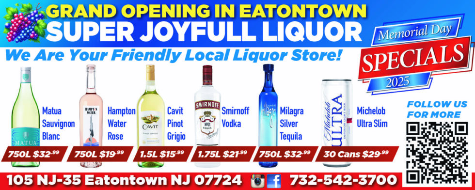 Grand Opening of Super Joyfull Liquor Store In Eatontown - Coupon ...
